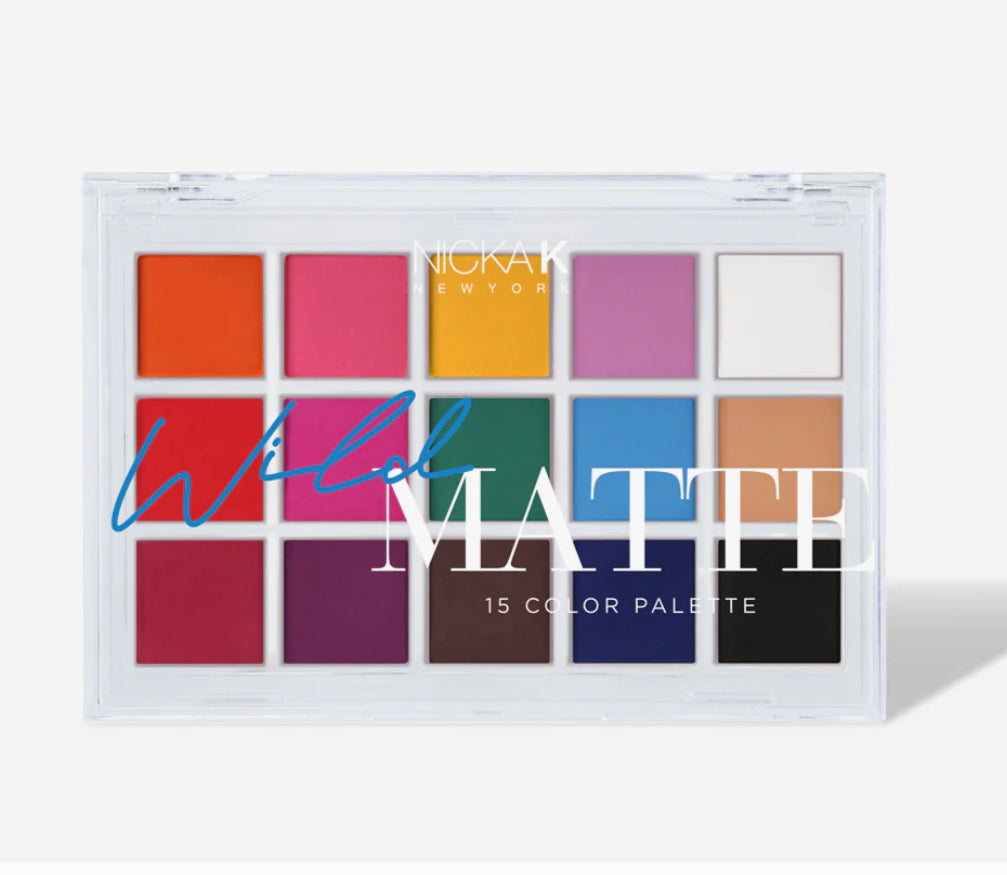 NICKAK WILD MATTE 15 COLOUR PALETTE | Swanky Beauty Supply