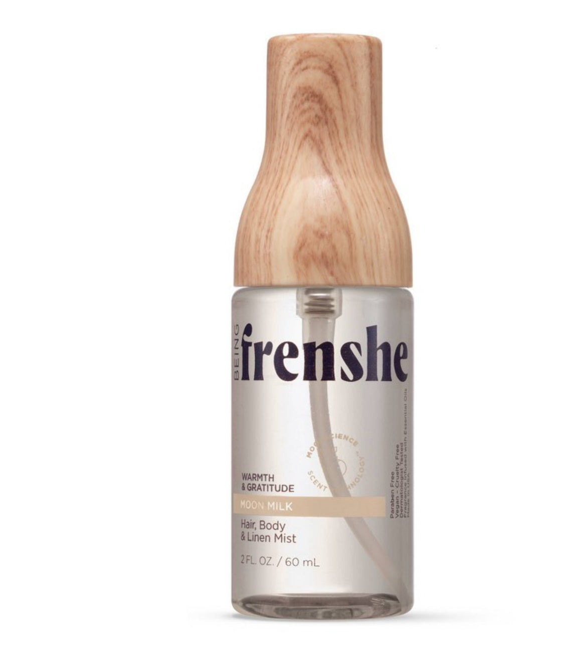 FRENSHE HAIR BODY AND LINEN MIST 2oz MOON MILK | Swanky Beauty Supply