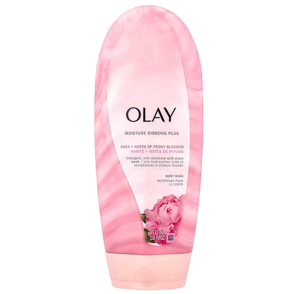 OLAY MOISTURE RIBBONS SHEA NOTES PEONY BLOSSOM BODY WASH 18oz | Swanky ...