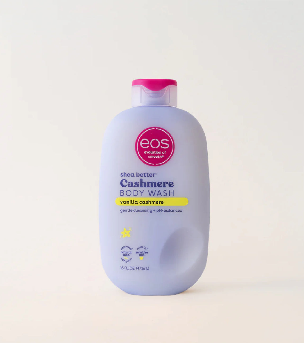 EOS CASHMERE BODY WASH VANILLA CASHMERE | Swanky Beauty Supply