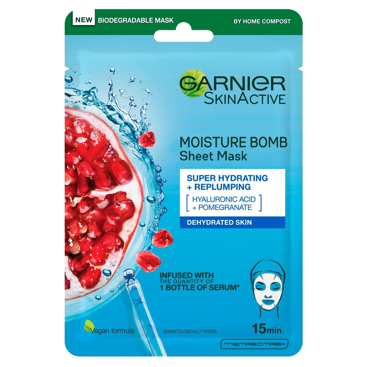 GARNIER MOISTURE BOMB SHEET MASK | Swanky Beauty Supply