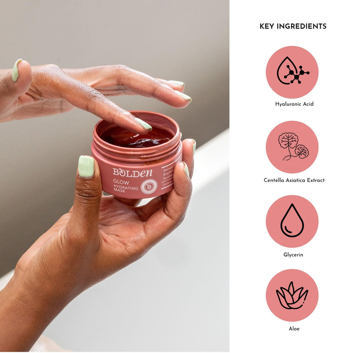 BOLDEN GLOW HYDRATING MASK | Swanky Beauty Supply