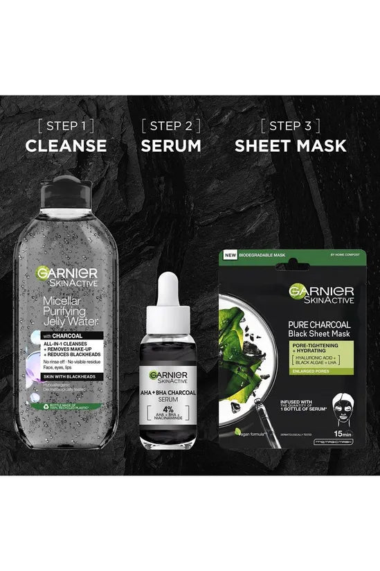 GARNIER CHARCOOL SET | Swanky Beauty Supply