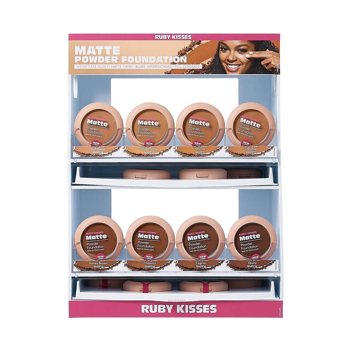 RUBY KISSES MATTE POWDER FOUNDATION | Swanky Beauty Supply