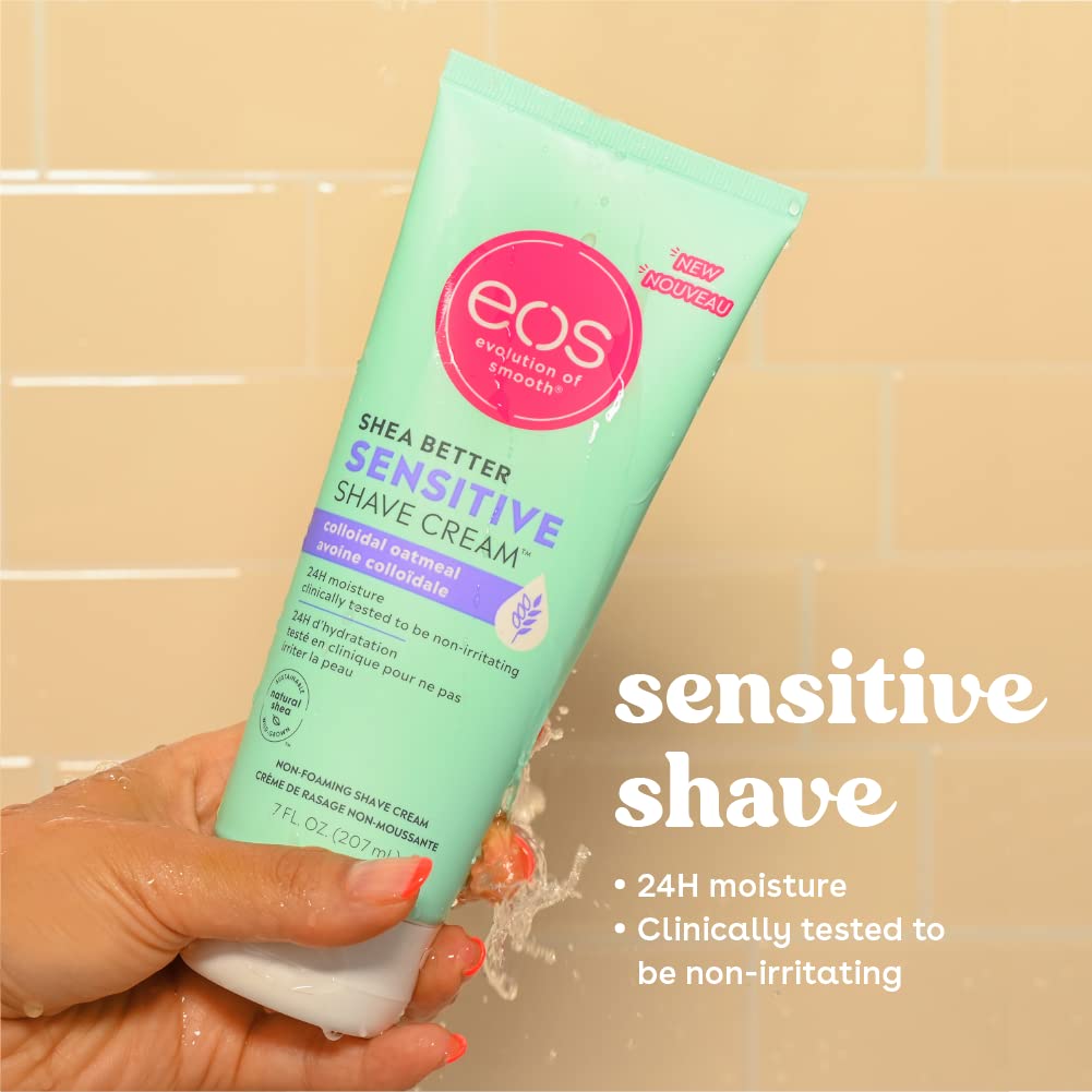 EOS SHEA BUTTER SENSITIVE SHAVE CREAM | Swanky Beauty Supply