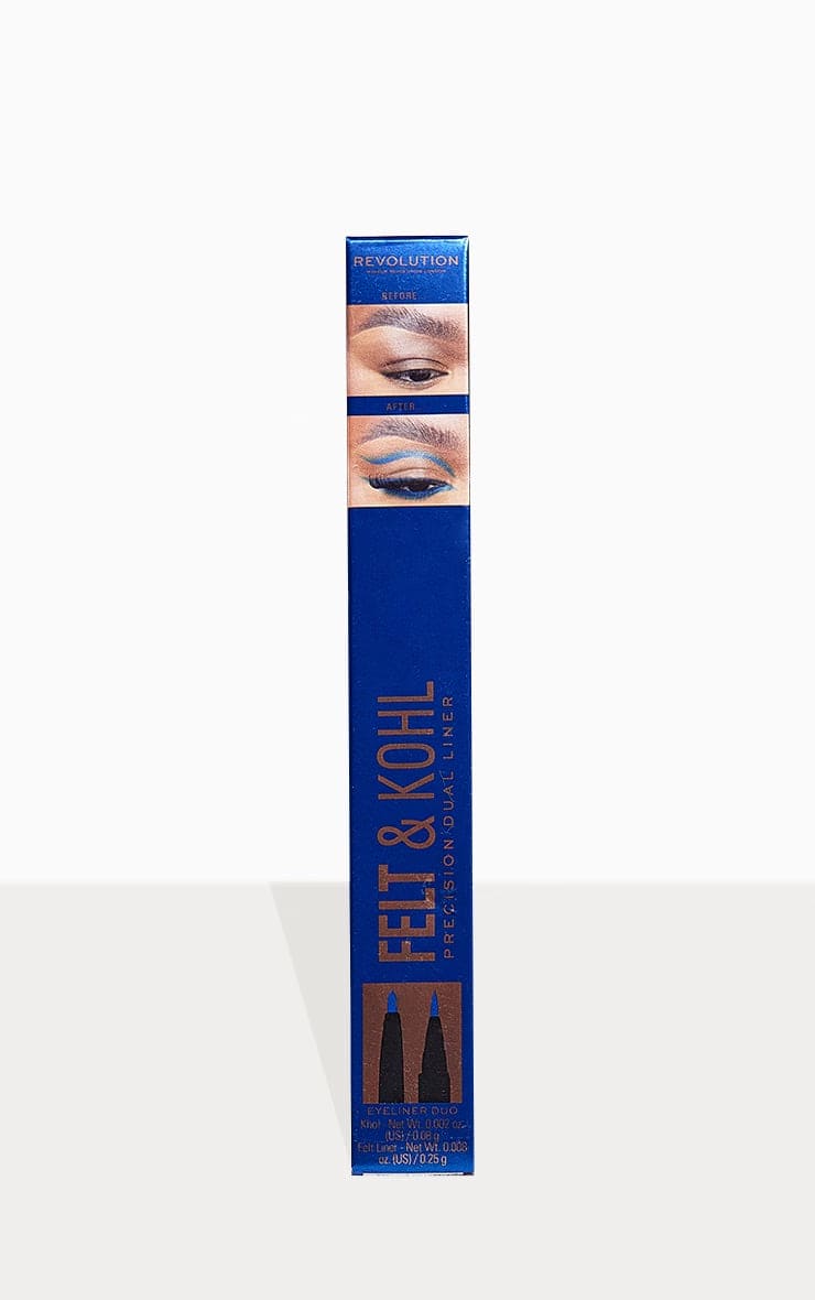 REVOLUTION FELT and KOHL BLUE | Swanky Beauty Supply